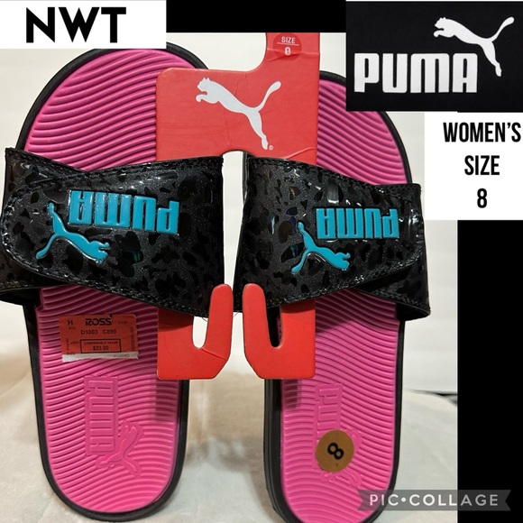 Puma | Shoes | New Puma Womens Sandals Adjustable Strap Surfcat Slide ...